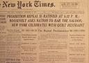 PROHIBITION IS REPEALED! 21ST AMENDMENT RATIFIED | The Mitchell ...